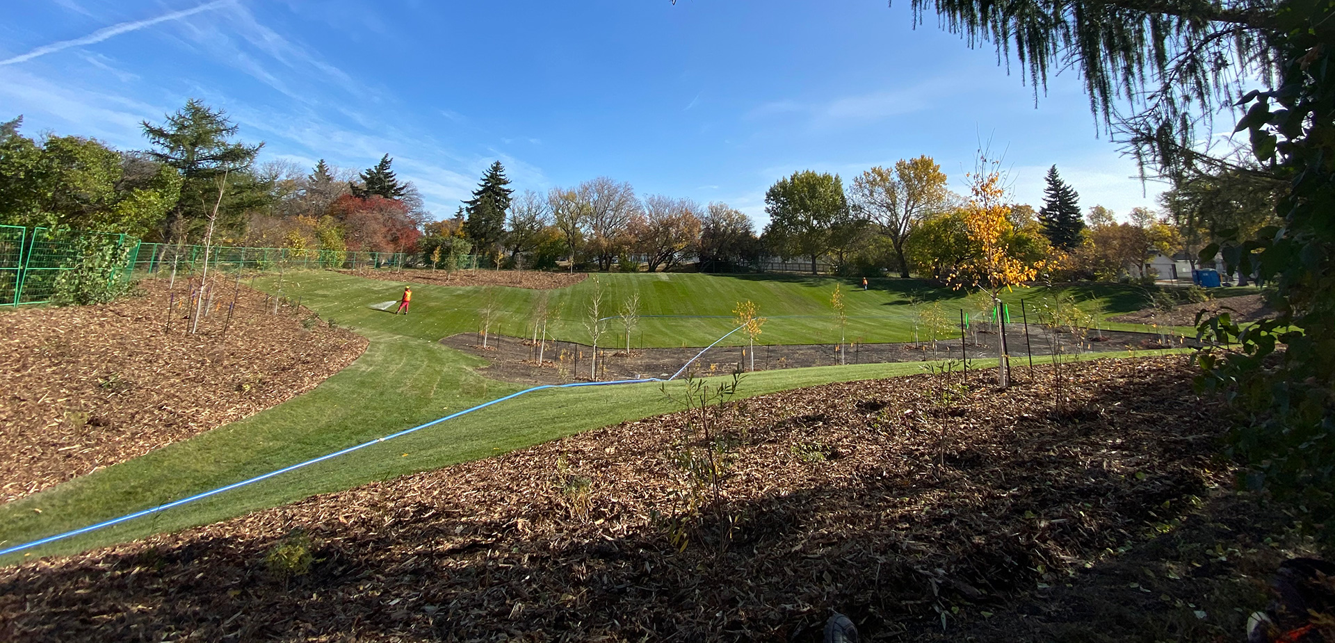 Parkallen Dry Pond - Delta Valley Landscaping
